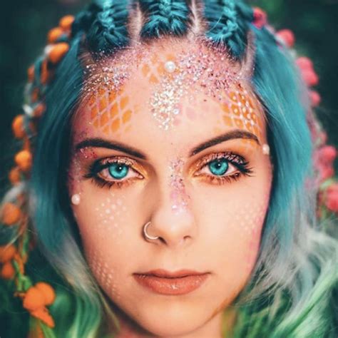 15 Ways Glitter Can Transform Your Halloween Makeup Brit Co