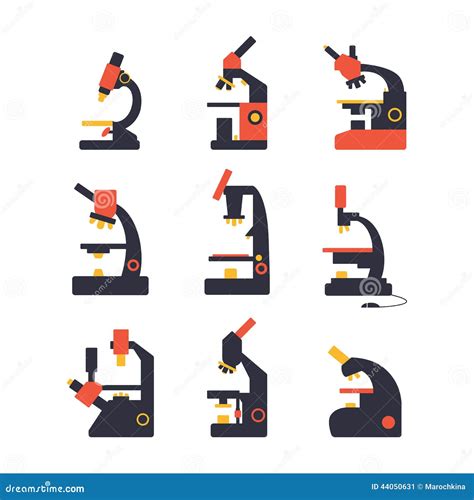 Microscope Icon Stock Vector Illustration Of Medical 44050631