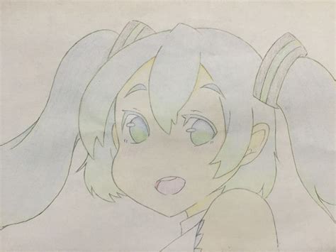 【初投稿】初音ミク：描かせていただいた 御団子 さんのイラスト ニコニコ静画 イラスト