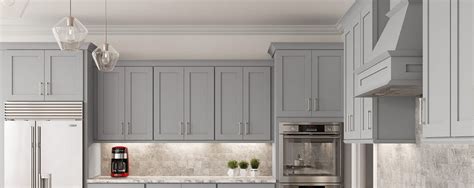 Elevate Your Space With Lait Grey Shaker Cabinets From Stock Cabinet