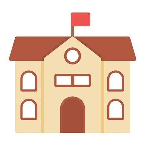 Premium Vector School Vector Illustration Style