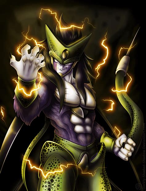 Ssj4 Cell By Darkly Shaded Shadow R Dbz