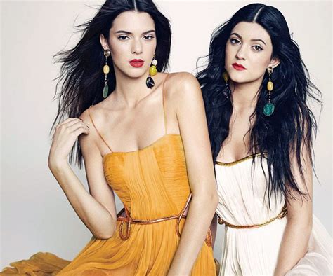 Kendall And Kylie Jenner In Maria Lucia Hohan Dresses Kylie Jenner