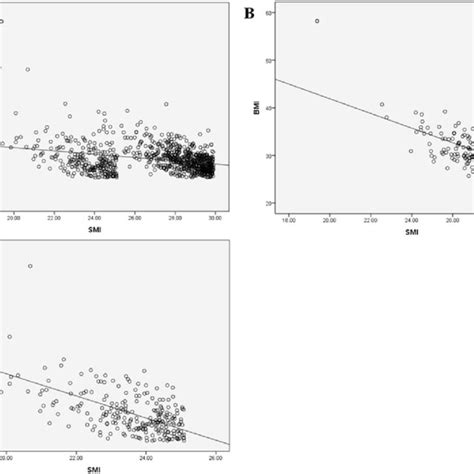 Correlation Analysis Between Body Mass Index Bmi And Skeletal Muscle