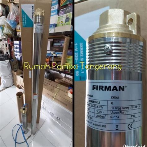 Jual Pompa Satelit Submersible Firman Hp Plus Kabel Meter Shopee Indonesia