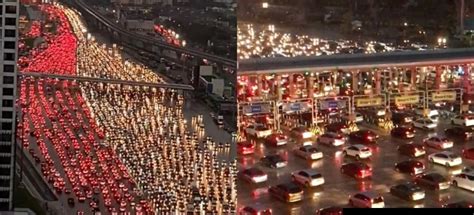 Netizen Terkesima Lihat Video Kesesakan Melampau Di Plaza Tol Sungai Besi