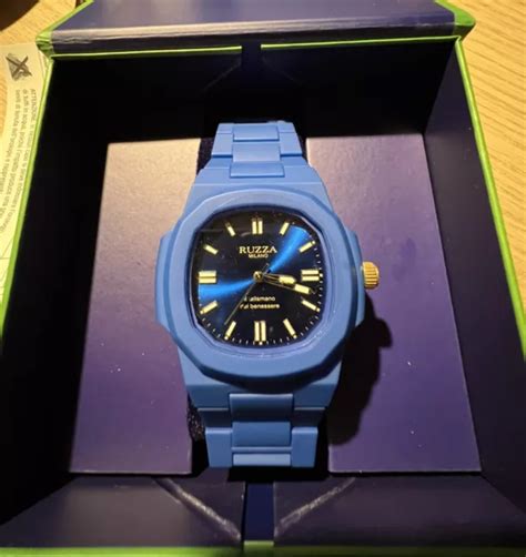 Orologio Ruzza Milano Nuovo 2024 Mai Indossato Con Pellicole Eur