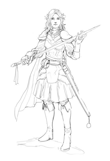 Character Art Lyla Brenna