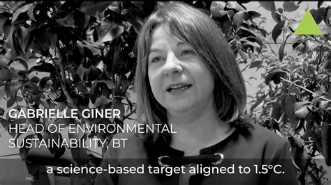 Bts Gabrielle Giner On How The Company Has Set A Science Based Targets