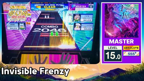 Chunithm Invisible Frenzy Master Sss Youtube