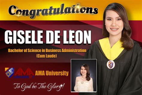 3x2 Sample Tarpaulin Layout In 2023 Congratulations Graduate