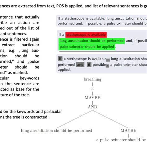 A Simplified Example Of Information Extraction And Tree Creation Download Scientific Diagram