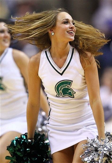 Michigan State Spartans Cheerleader Photo Of The Day 3112013