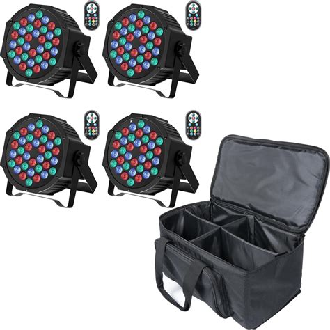 LED Par Strahler 36 LED Bühnenlichter 9 Modi RGB Partylicht mit