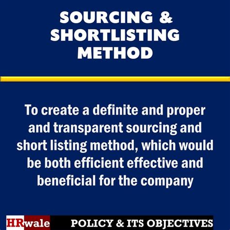 Pin Di Hr Su Policy Objective Hr