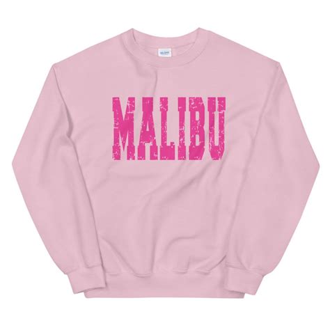 Malibu Sweatshirt Malibu Crewneck Malibu Shirt Teen Girl Etsy
