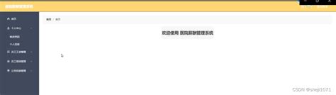 计算机毕设nodejsvue医院薪酬管理系统（程序lw部署）vue薪酬管理的功能 Csdn博客