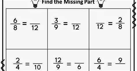 Looking At Equivalent Fractions Pam S Place
