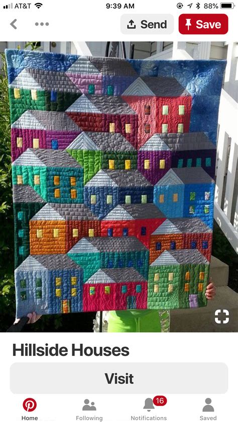 Hillside Houses Quilt Pattern Artofit