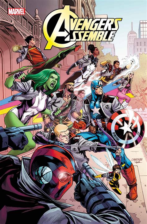 Avengers Assemble 1 Cory Smith Avengers Jacket Cover Fresh Comics