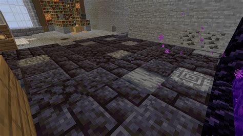 Tried A Babe Floor Design With Blackstone And A Touch Of Basalt R Minecraft