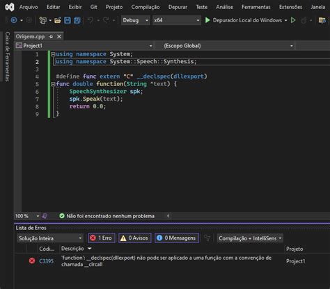 I Cant Compile My Dll With A Function That Has A String Argument R
