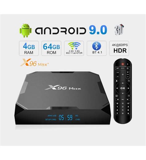 Box Android X96 Max 64gb