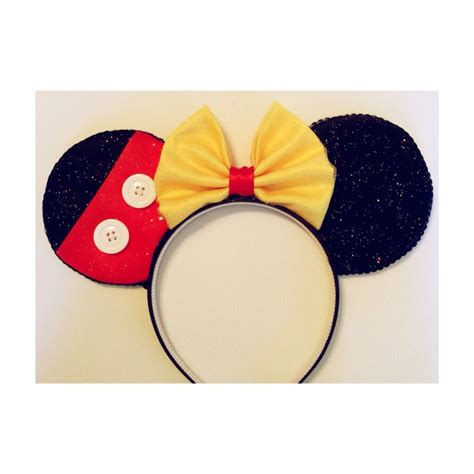 Mickey Mouse Themed Custom Ears Disney World Ears Disney Ears Headband