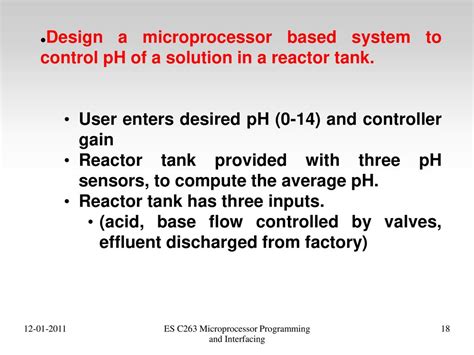 ES C263 Microprocessor Programming and Interfacing - ppt download