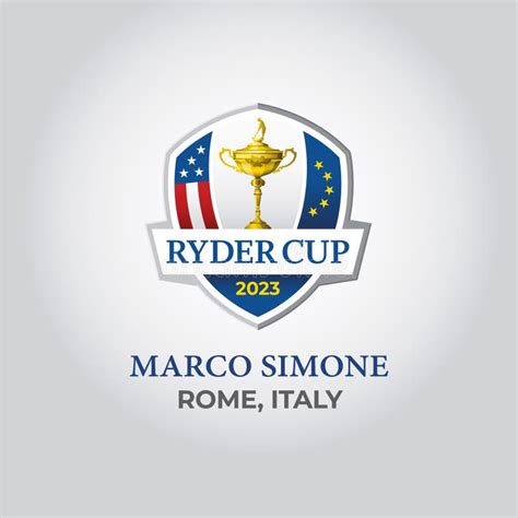 Ryder Cup Golf Tournament Logo Vector Illustration Editorial Photography Illustration Of
