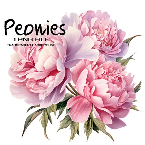 Peony Clipart