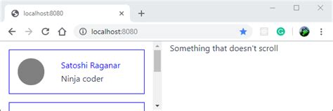 A Scrollable Layout In Vaadin 14 Sizing Components Can Sometimes Be