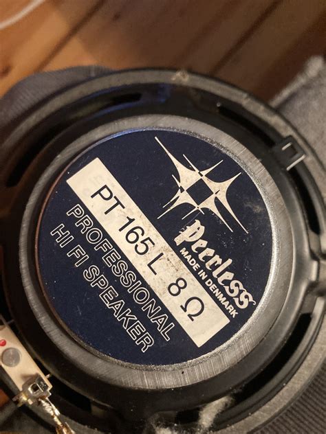 Peerless Pt165l Lautsprecher Peerless Pt165l Stereo Hifi Forumde Bildergalerie