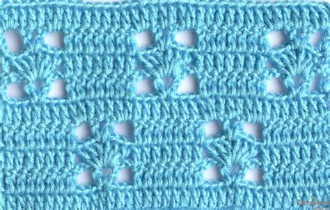 Easy Crochet Pattern With Shells Mycrochetpattern