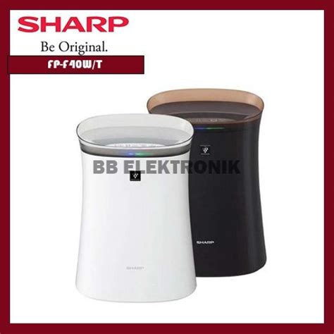 Promo Sharp Fp F40wt With Plasmacluster High Density Ions Air Purifier