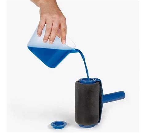 Paint Roller Rodillo Chico Y Grande Pintar Con Contenedor 319 00 En
