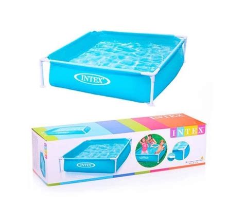 Бассейн каркасный Intex 122 х 122 х 30 см 340 л – фото, отзывы ...