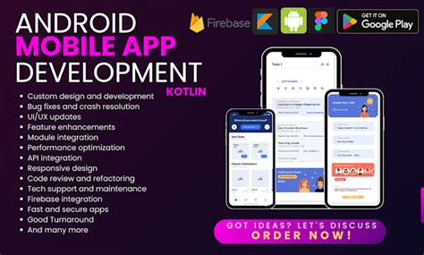 Deliver Expert Android App Development With High Performance And Ui