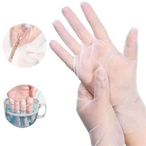 Disposable Food Prep Gloves Keep Kitchen Clean Safe Plastic Temu