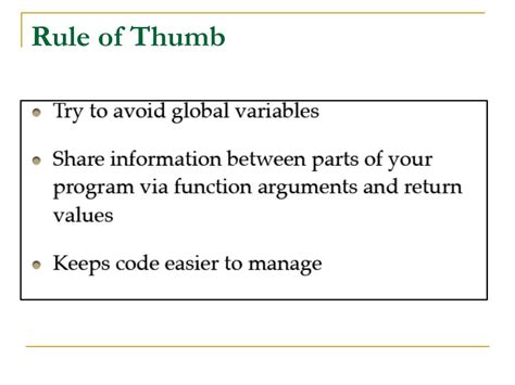 Ppt C Programming Functions Scope Preprocessing Arrays Powerpoint
