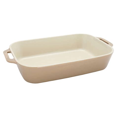 Staub Sesame 3 Piece Rectangular Baking Dish Set Reviews Crate And Barrel