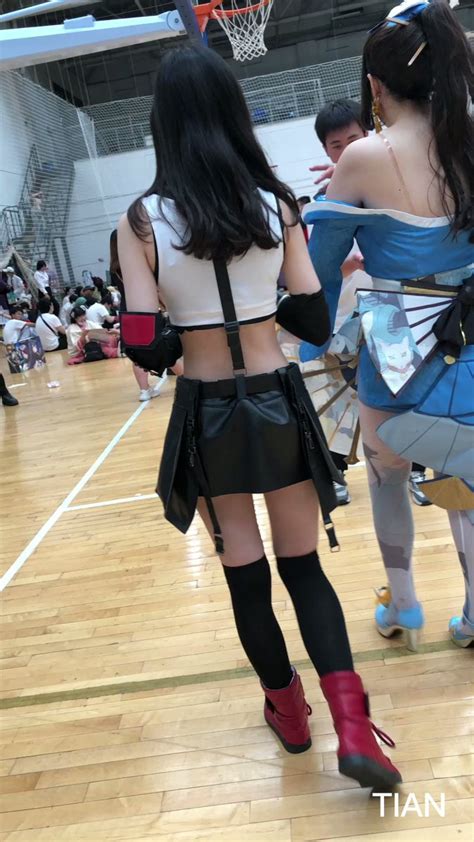 漫展 Cosplay Cos Coser 天津漫展 北京漫展 Tifalockhart Ff7 Ff7r