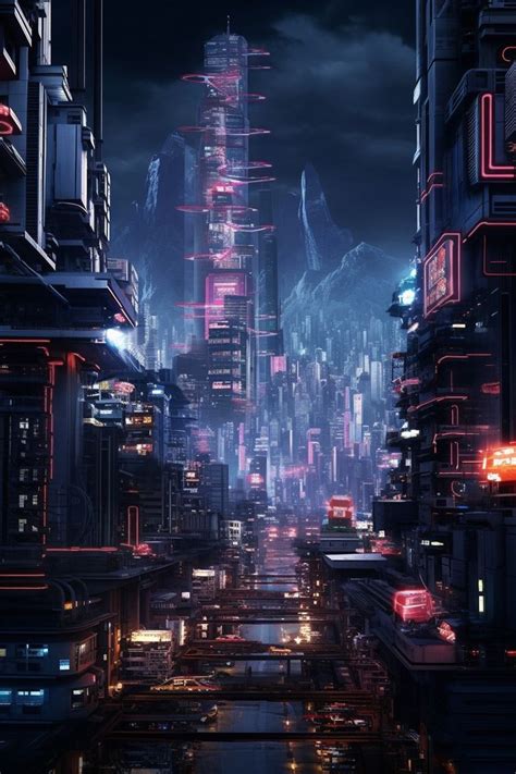 Pin By Viktoria Toga On Fantasy Futuristic City Cyberpunk City Sci
