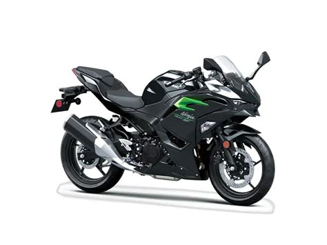 2025 Kawasaki Ninja 500 Metallic Carbon Gray Candy Lime Green For