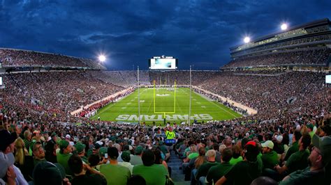 Msu Football Spartan Stadiums Most Memorable Games Over 100 Years