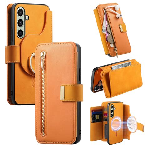 Compatible With Magsafe Magnetic 2 In 1 Detachable Wallet Case For