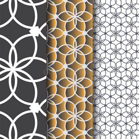 Abstract Linear Flower Or Flower With Leaves Pattern Monochrome Stylish Texture Clean Design