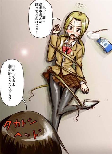 Hagimura Suzu And Tsuda Takatoshi Seitokai Yakuindomo Drawn By Dokuna