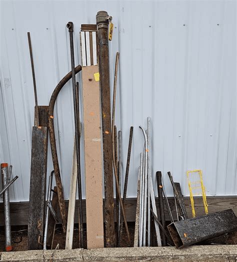 Metal Pipe Assortment Metzger Property Services Llc