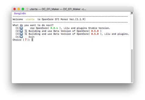 OpenCore EFI Maker 1 5 1 Page 3 OpenCore MacOS86